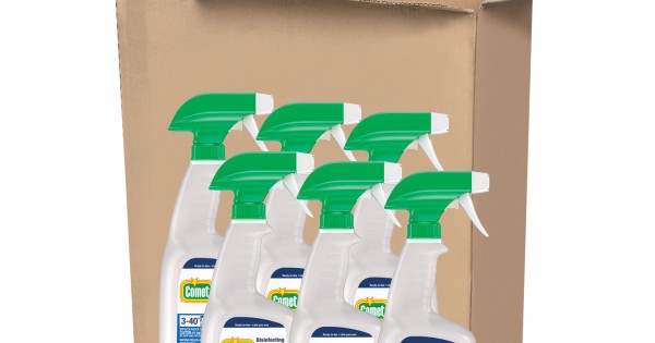 Disinfecting Cleaner With Bleach, 32 Oz, Plastic Spray Bottle, Fresh ...